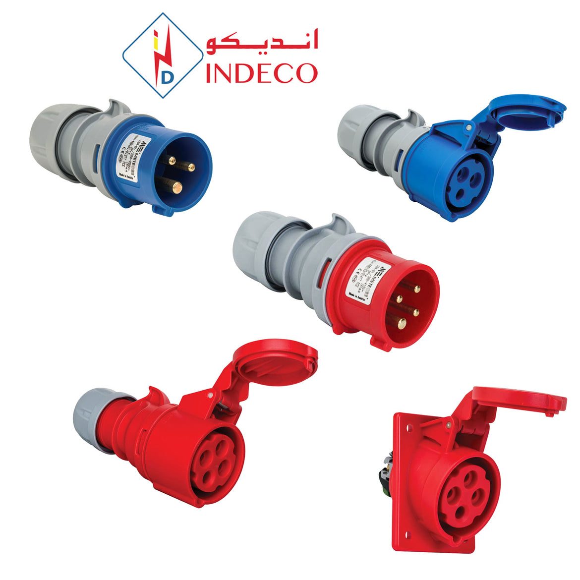 INDUSTRIAL SOCKETS – Indeco