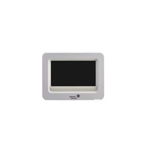 T9180 TOUCH SCREEN DIGITAL ROOM THERMOSTAT JOHNSON CONTROLS – Indeco